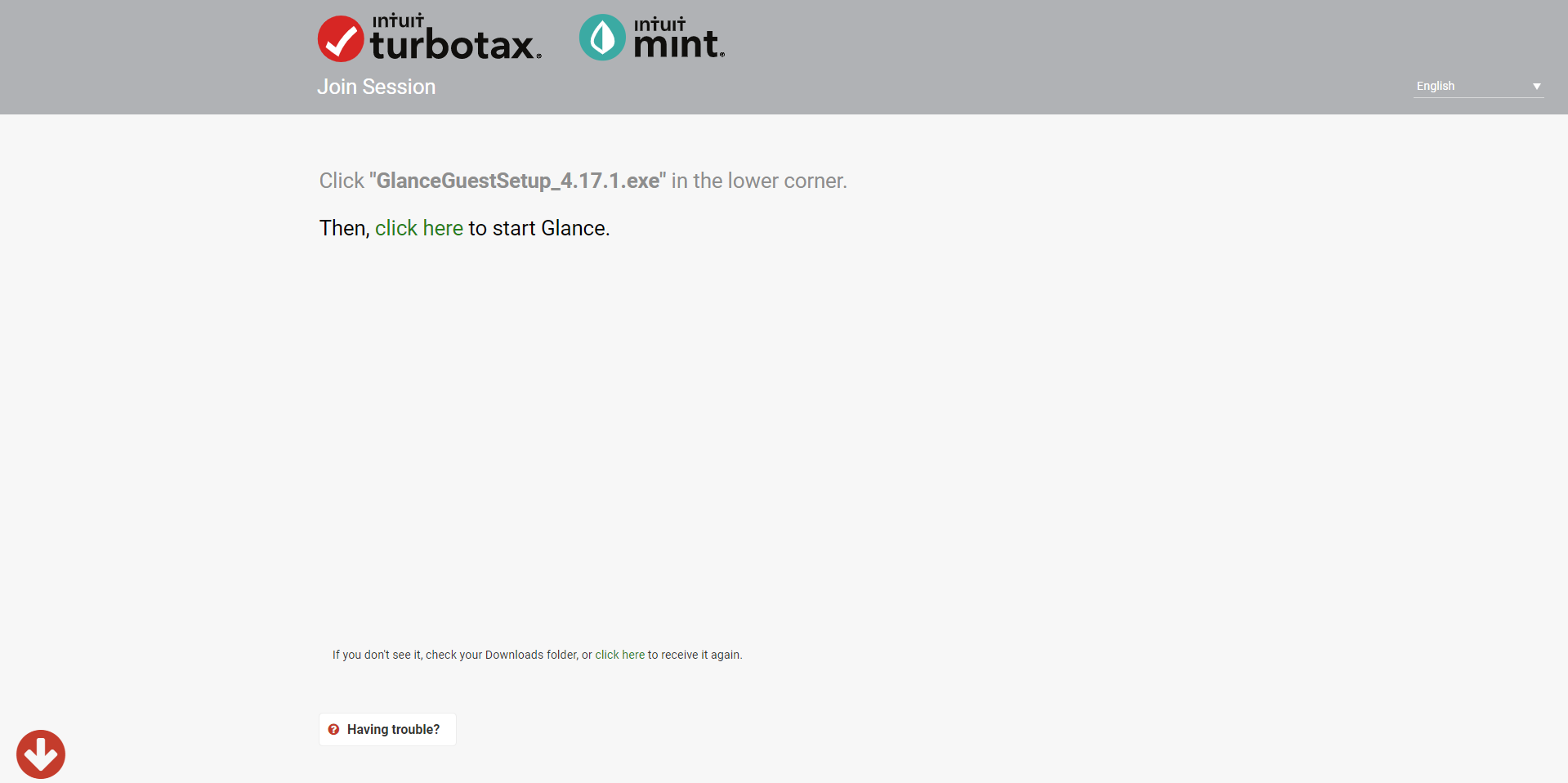 TurboTax Screen Sharing Support is available at TurboTaxShare.intuit ...